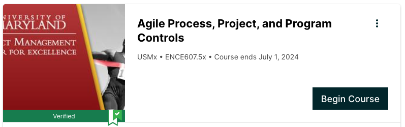 How do I start my course?